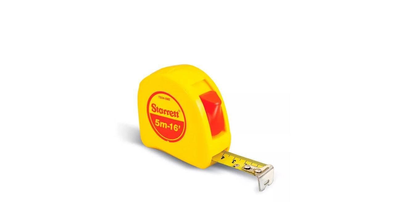 Trena De 5 Metros Fita 19Mm Graduação Em Mm/Pol Starret | MadeiraMadeira