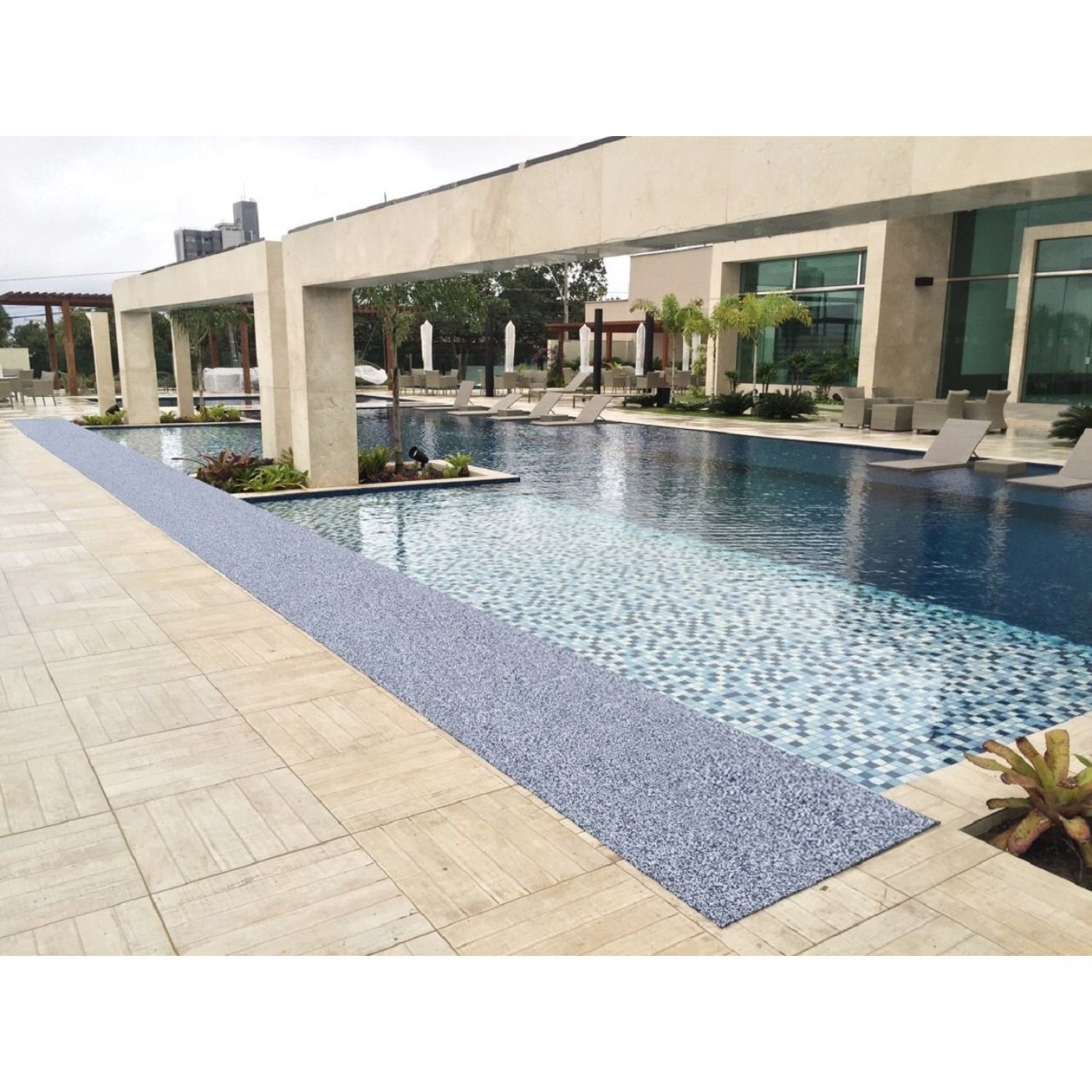 Piso Emborrachado Rubberkap 1x10m | MadeiraMadeira