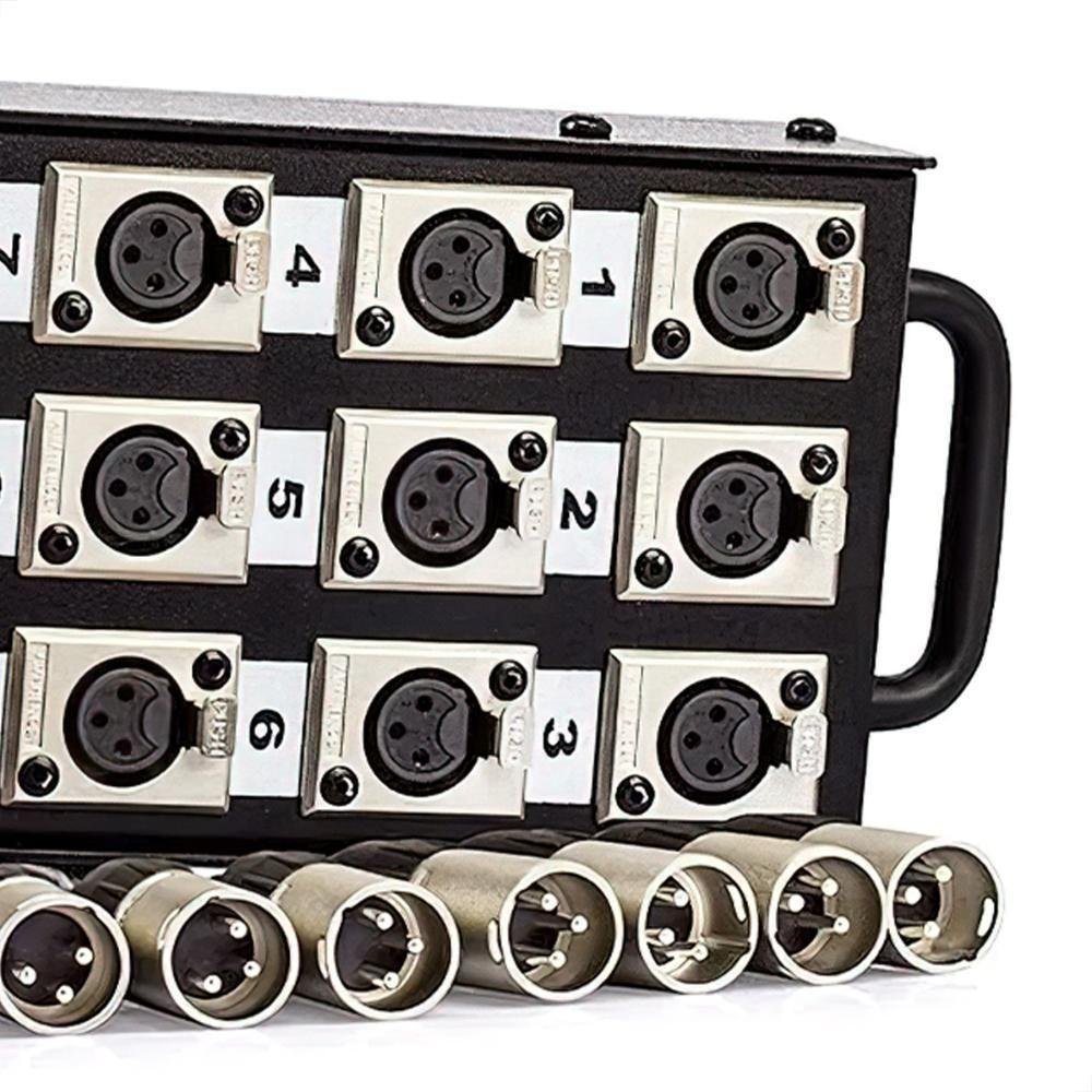 Medusa 8 Vias Montadas Conectores Santo Angelo - 60 Metros | MadeiraMadeira