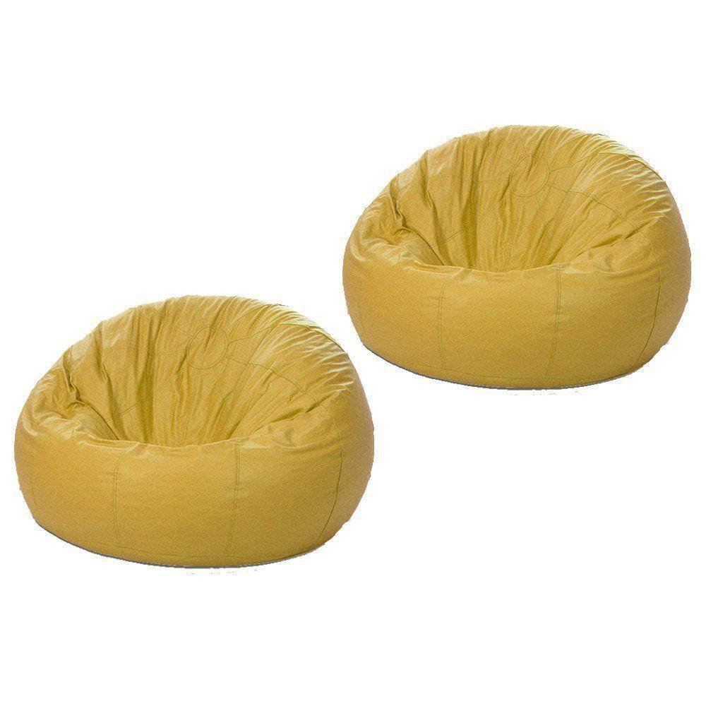 2 Puffs Redondo Pop Mostarda Stay Puff | MadeiraMadeira