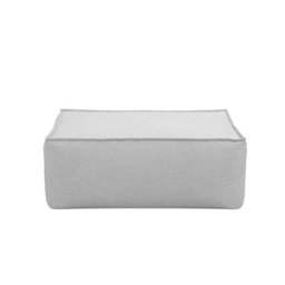 Puff para Sala de Estar em Linho Trancoso | MadeiraMadeira