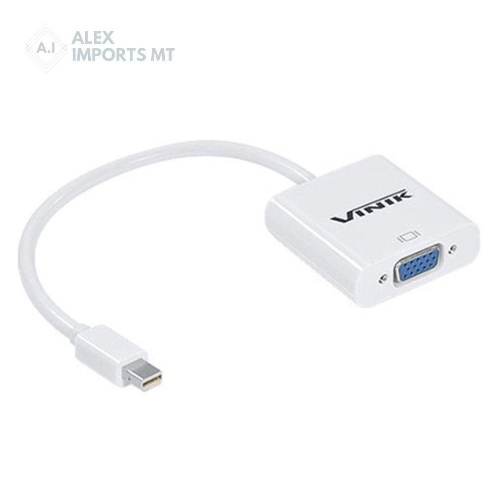 Mini Displayport Macho para Vga Fêmea Adaptador Barato | MadeiraMadeira