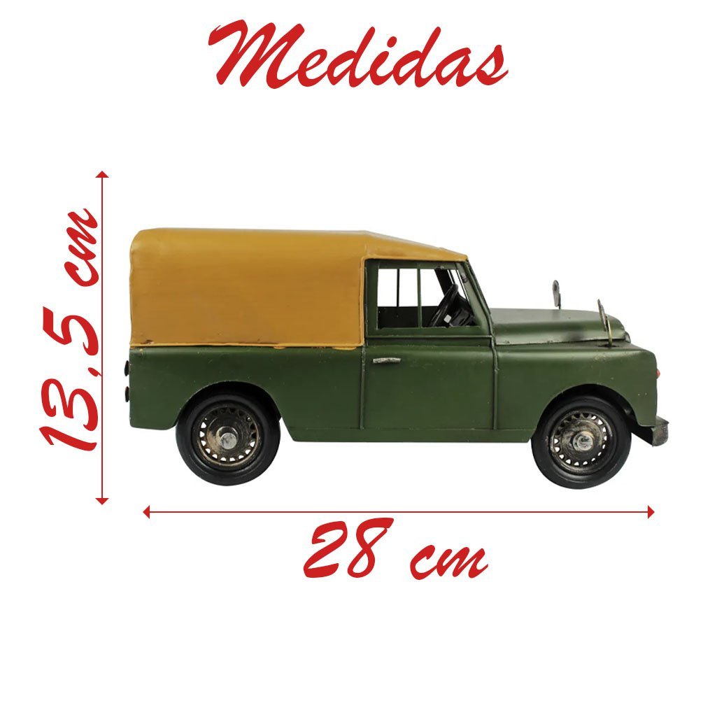 Decoração Carro Colecionável De Metal Land Rover Defender Series I ...