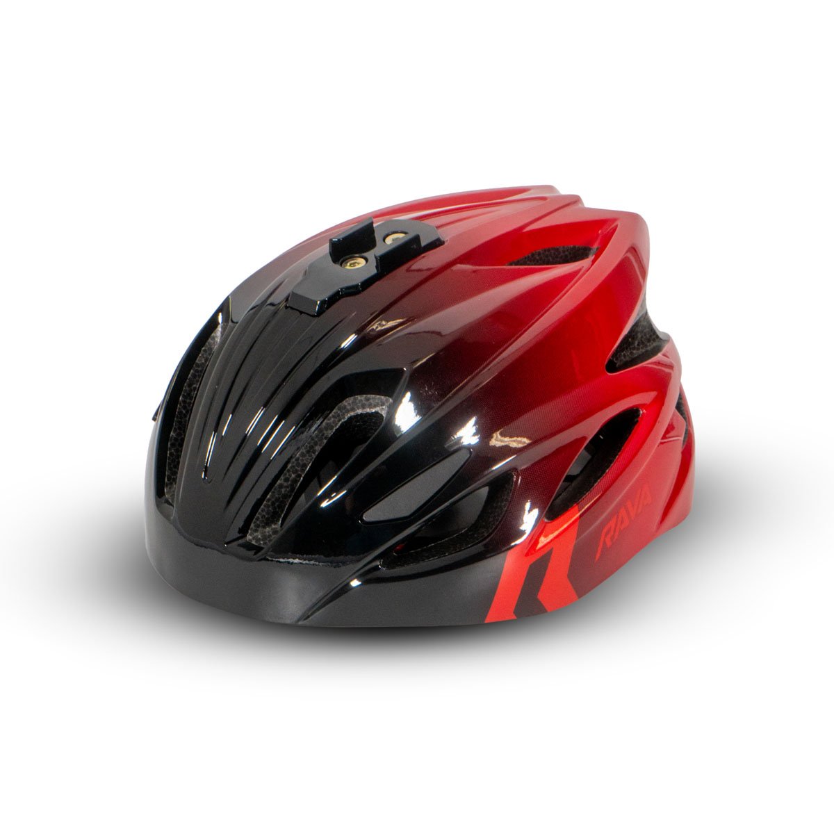 Capacete Ciclismo Rava Rakan Vermelho / Preto Único (56-61 ...