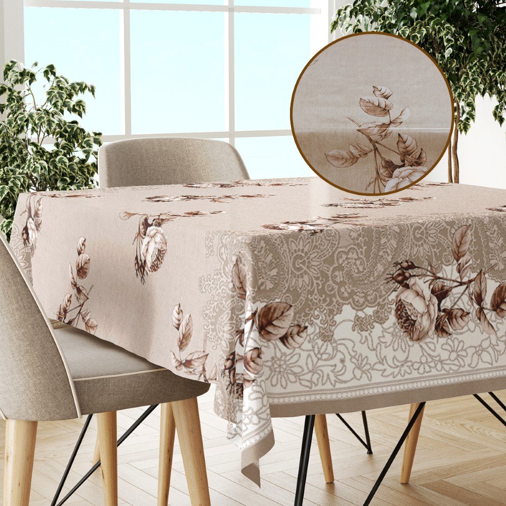 Toalha Mesa Plástica Térmica Finesse 8 Lugar 1,40x2,20 | MadeiraMadeira