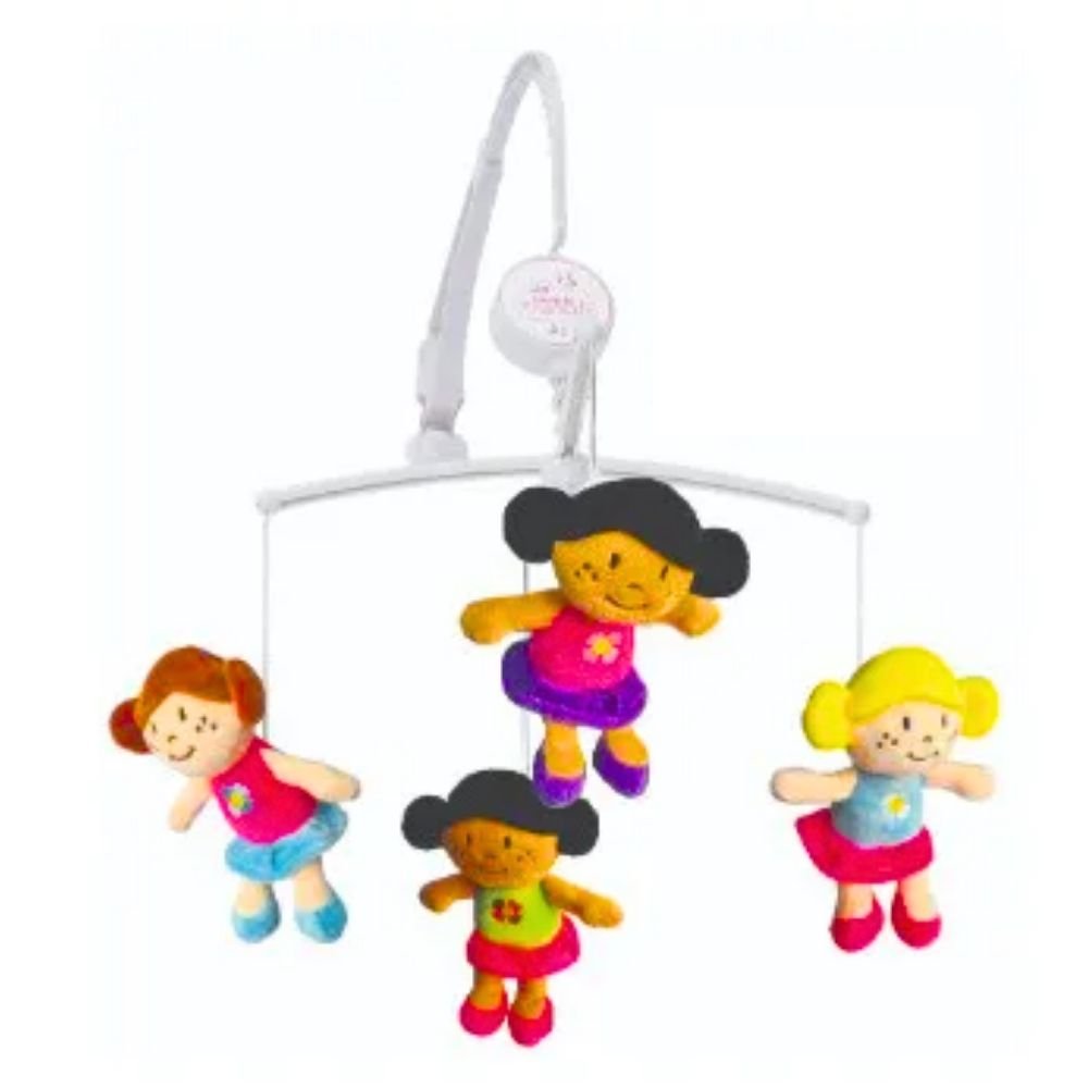 Móbile para Berço Bebê Musical e Giratório Infantil Pelucia Suporte ...