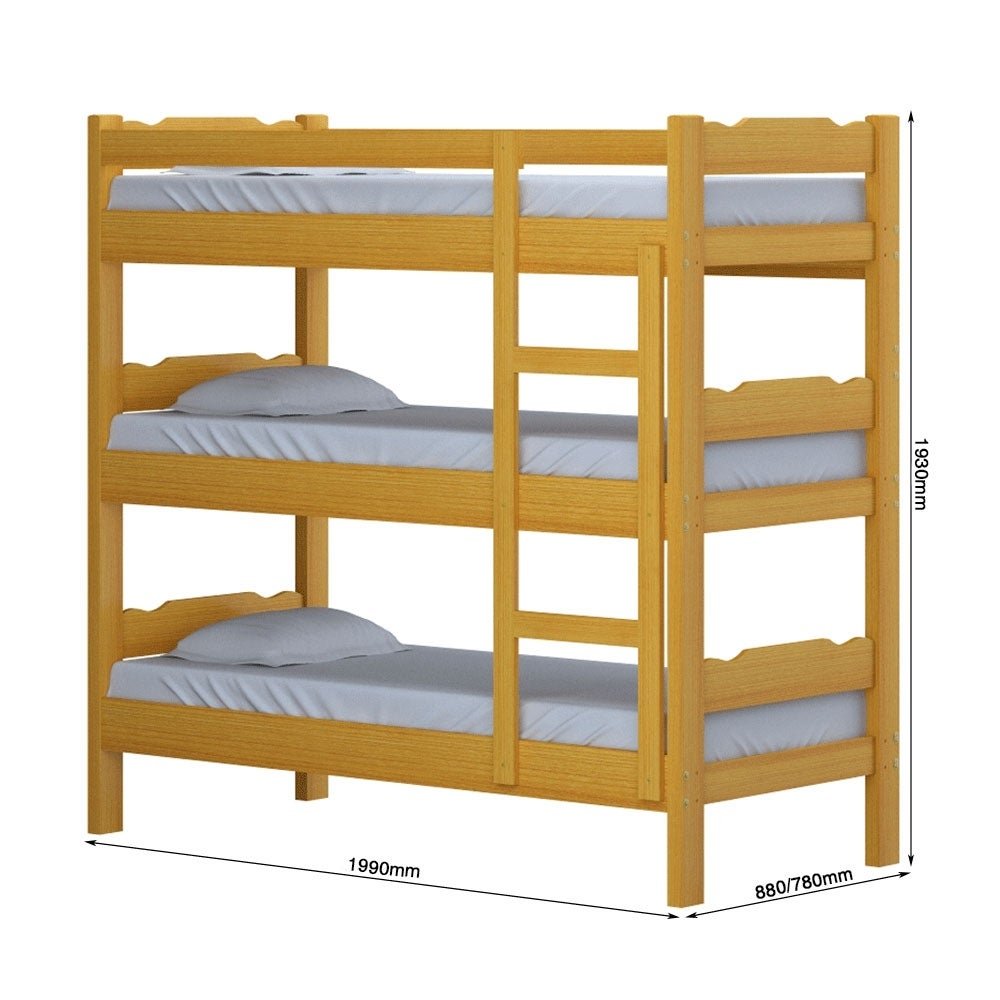 Treliche com Auxiliar em Madeira Macica Cerejeira Gigante Moveis ...