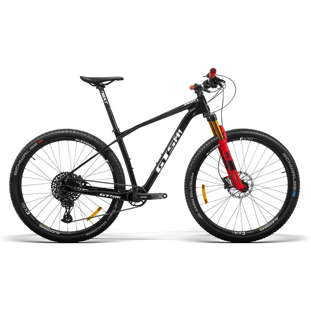 Bicicleta gts aro 29 Rav HT 3 Quadro Carbono Rígido Suspensão a Ar ...