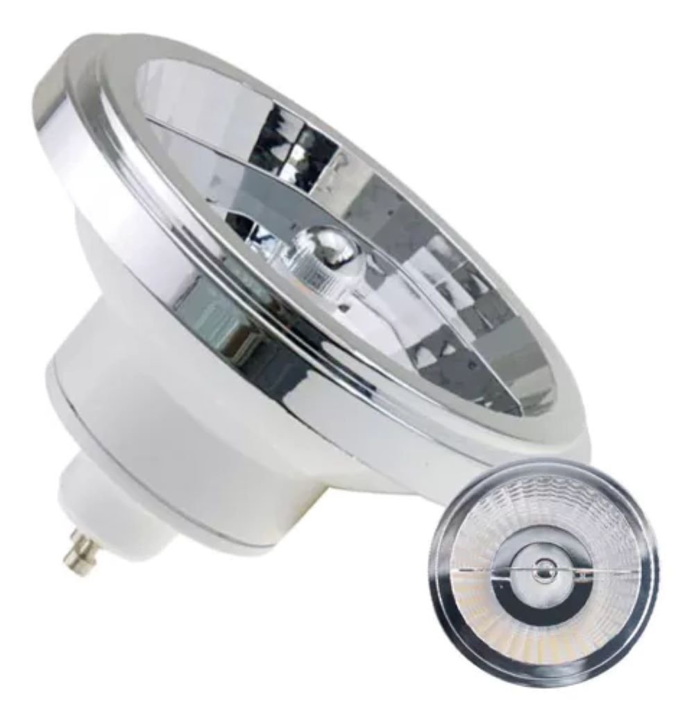 Lampada Led Ar111 Gu10 12w 2700k 720lm 100-240v | MadeiraMadeira