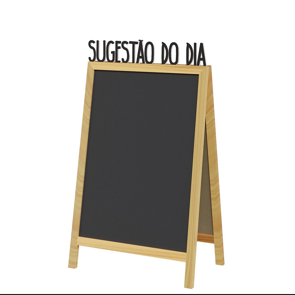 Lousa Cavalete Cardapio Sugestivo Food Comida Almoço Gastronomia de ...