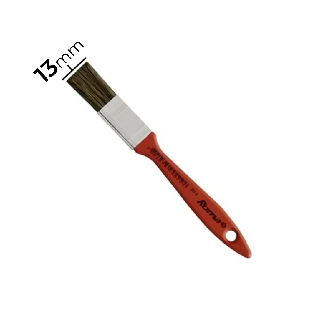 Pincel Trincha para Pintura 1/2 Polegada Roma Vermelho | MadeiraMadeira