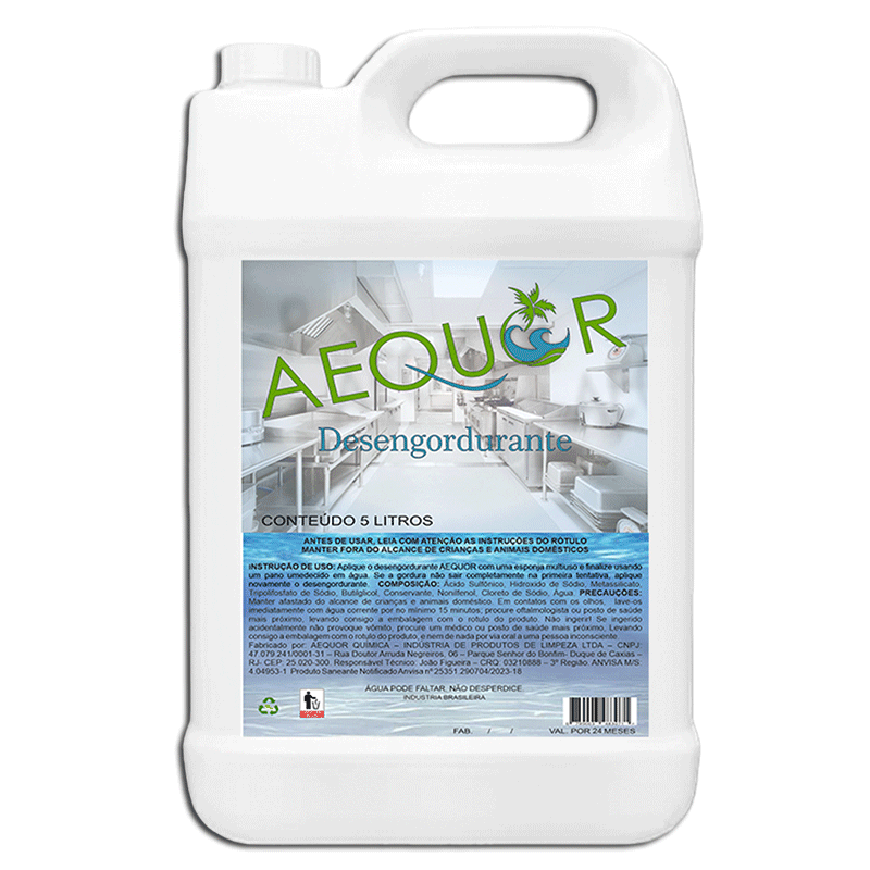 Desengordurante Aequor 5l | MadeiraMadeira