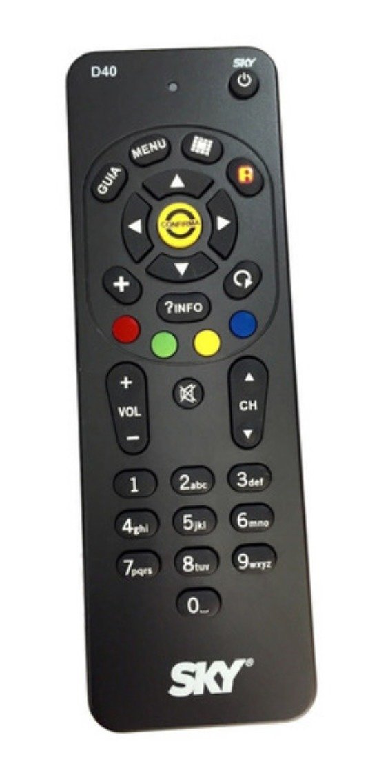 Controle Receptor Hd Sky Elsys | MadeiraMadeira