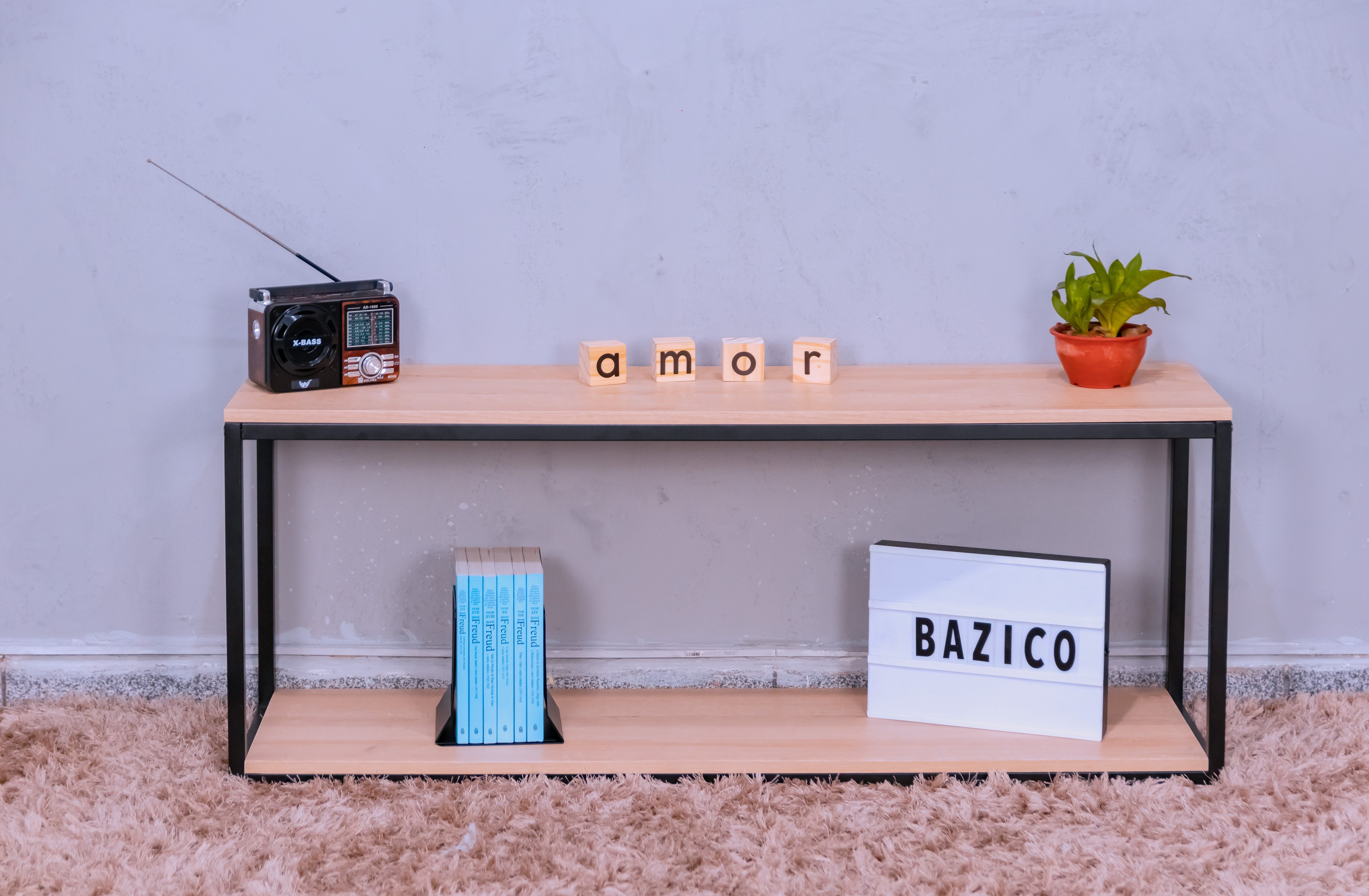 Estante Rack Estilo Industrial | MadeiraMadeira