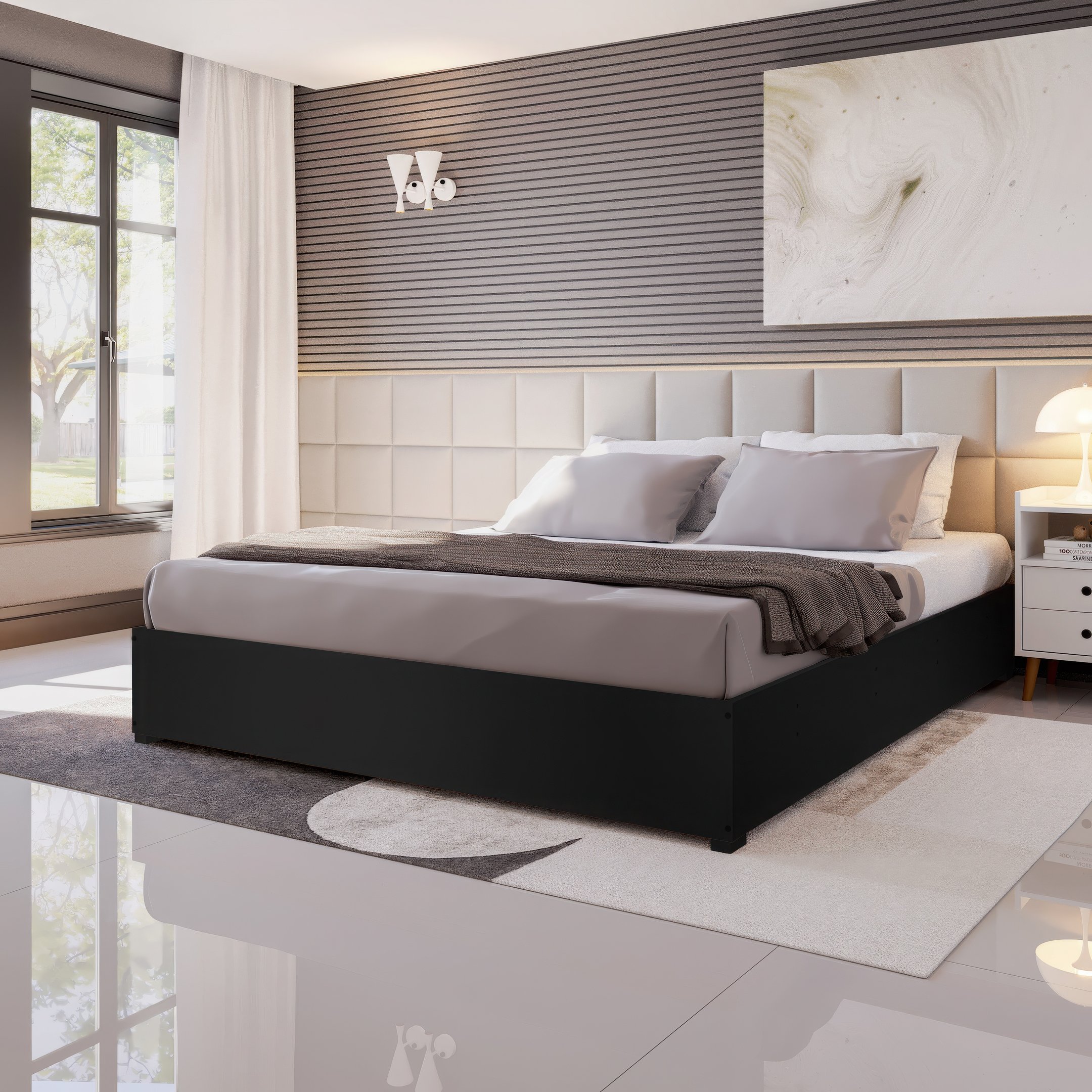 Cama Queen Jupiter | MadeiraMadeira