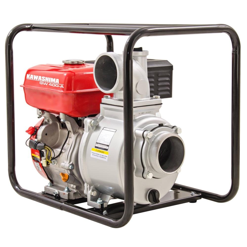 Motobomba Kawashima Autoescorvante GW400A À Gasolina 4T 269cc 9HP Com ...