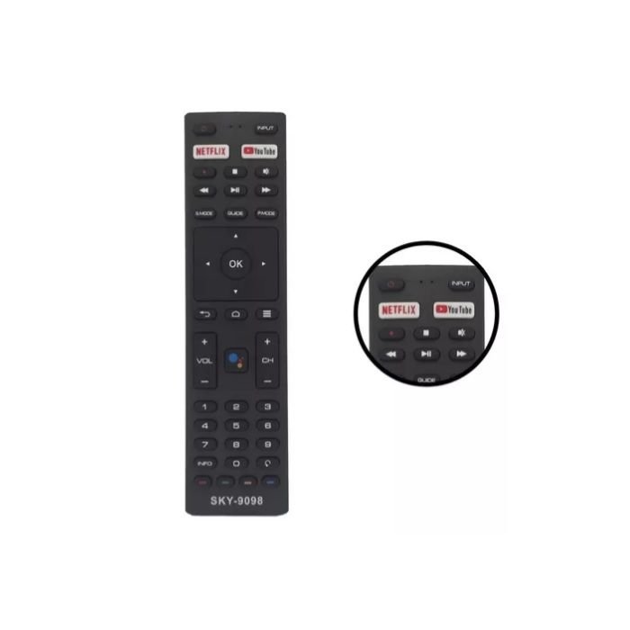 Controle Tv Smart Jvc Fbg-9098 | MadeiraMadeira