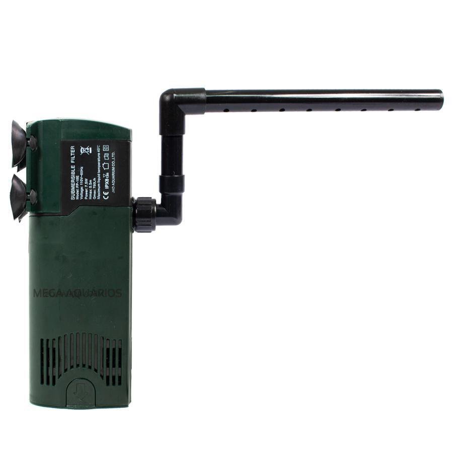 Filtro Boyu Jad Interno Saída Flauta Aquário 110V Fp-78 750L ...