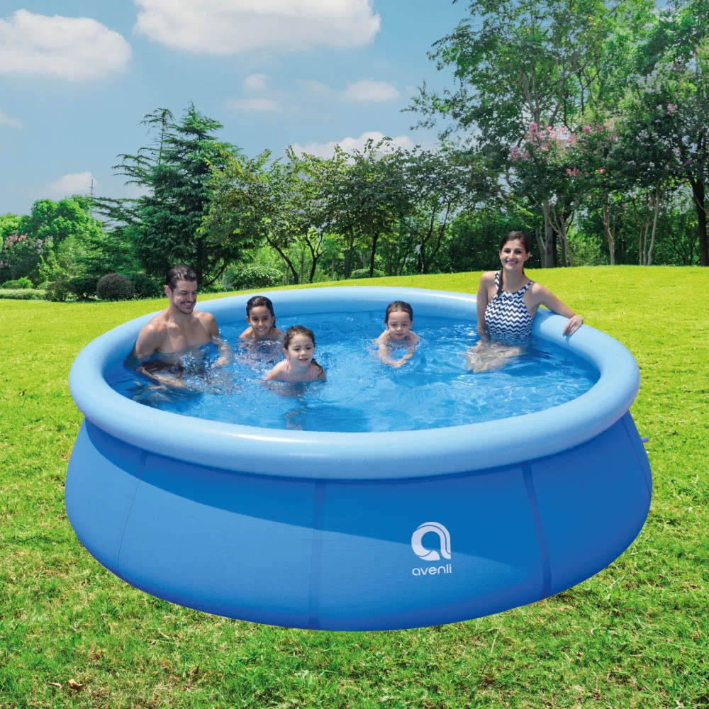 Piscina Inflável Redonda 2.490 Litros Com Bomba de Ar Jilong Avenli ...