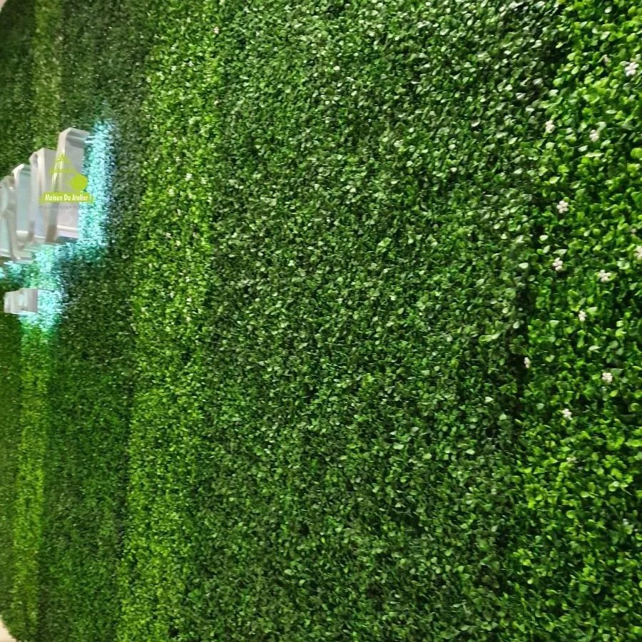 6 placas Buxinho Jardim Vertical Artificial Muro Ingles 40 | MadeiraMadeira