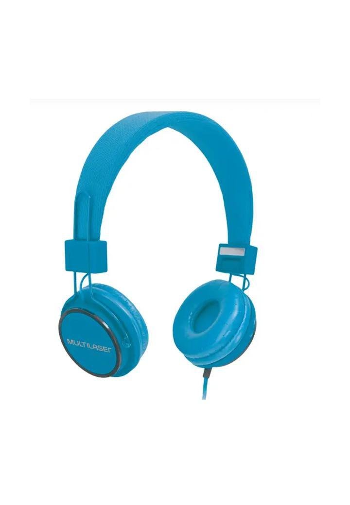 Fone de Ouvido Headphone Fun Multilaser Ph089 Azul Am | MadeiraMadeira
