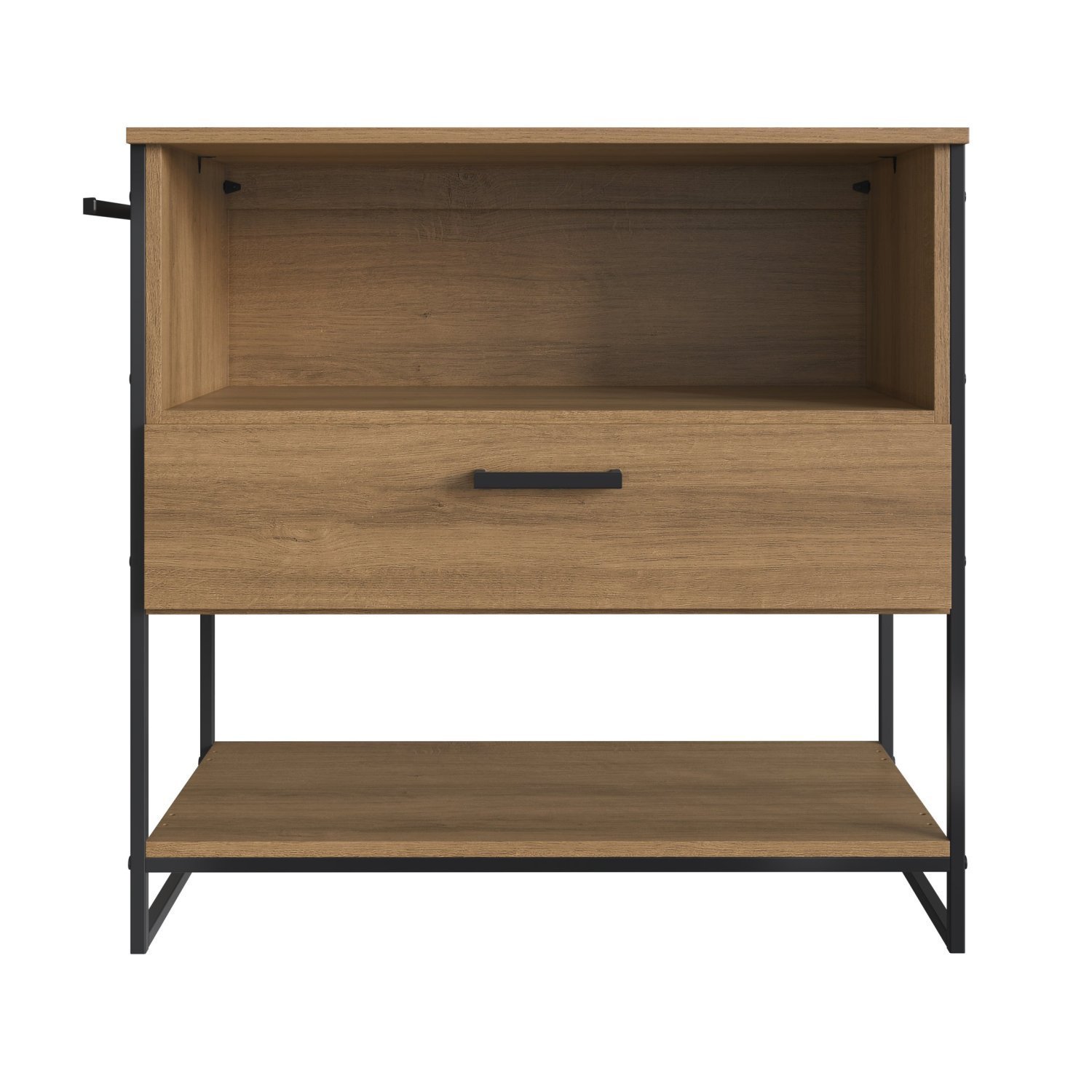 Gabinete para Banheiro 80cm Paricel 1 Porta e 1 Gaveta | MadeiraMadeira