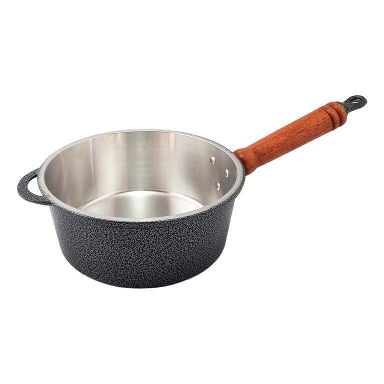 Panela de Aluminio Fundido com Cabo 26cm - Craqueada | MadeiraMadeira