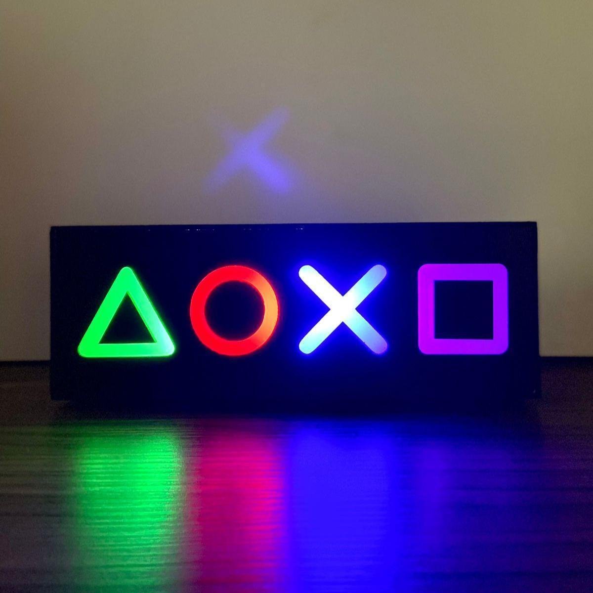 Luminária Play Playstation Led - 25x7cm | MadeiraMadeira
