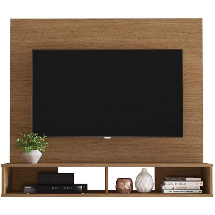 Painel Bancada Para TV 50 Polegadas Alpes Nature Real CLB | MadeiraMadeira