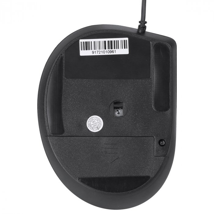 MOUSE VERTICAL ERGONOMICO ORTOPEDICO FIT 2000 DPI PRETO CABO USB 1.8M ...