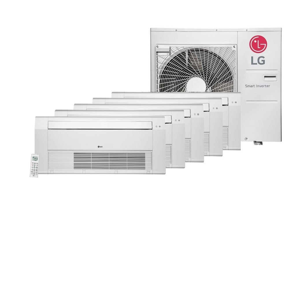 Ar Condicionado Multi Split Inverter Lg Cassete 1 Via 2x9000 + 3x18000 ...