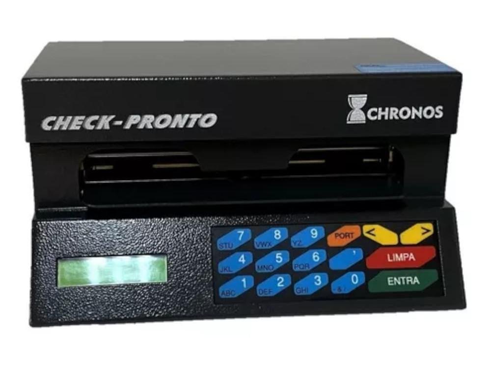 Impressora de Cheque Chronos Check-pronto Bivolt Manual – Preto ...