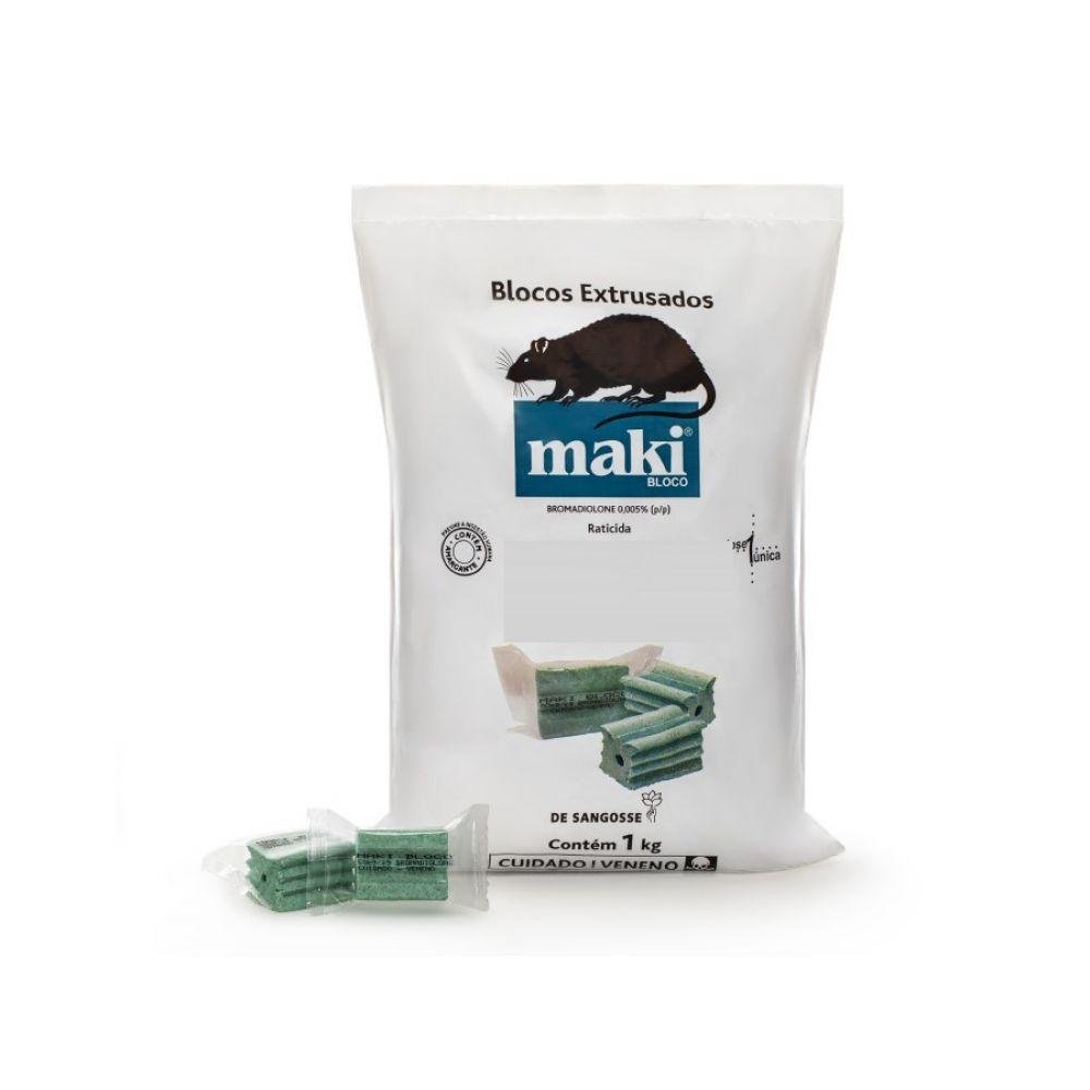 50 Blocos De Isca Atrativa Contra Rato Ratazana Proteção 20g ...