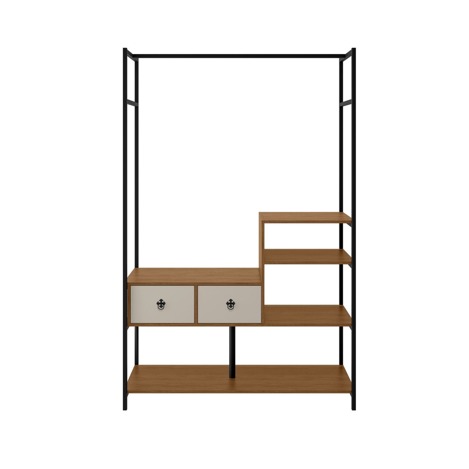 Modulo Closet Tubular 120cm Sevilha | MadeiraMadeira