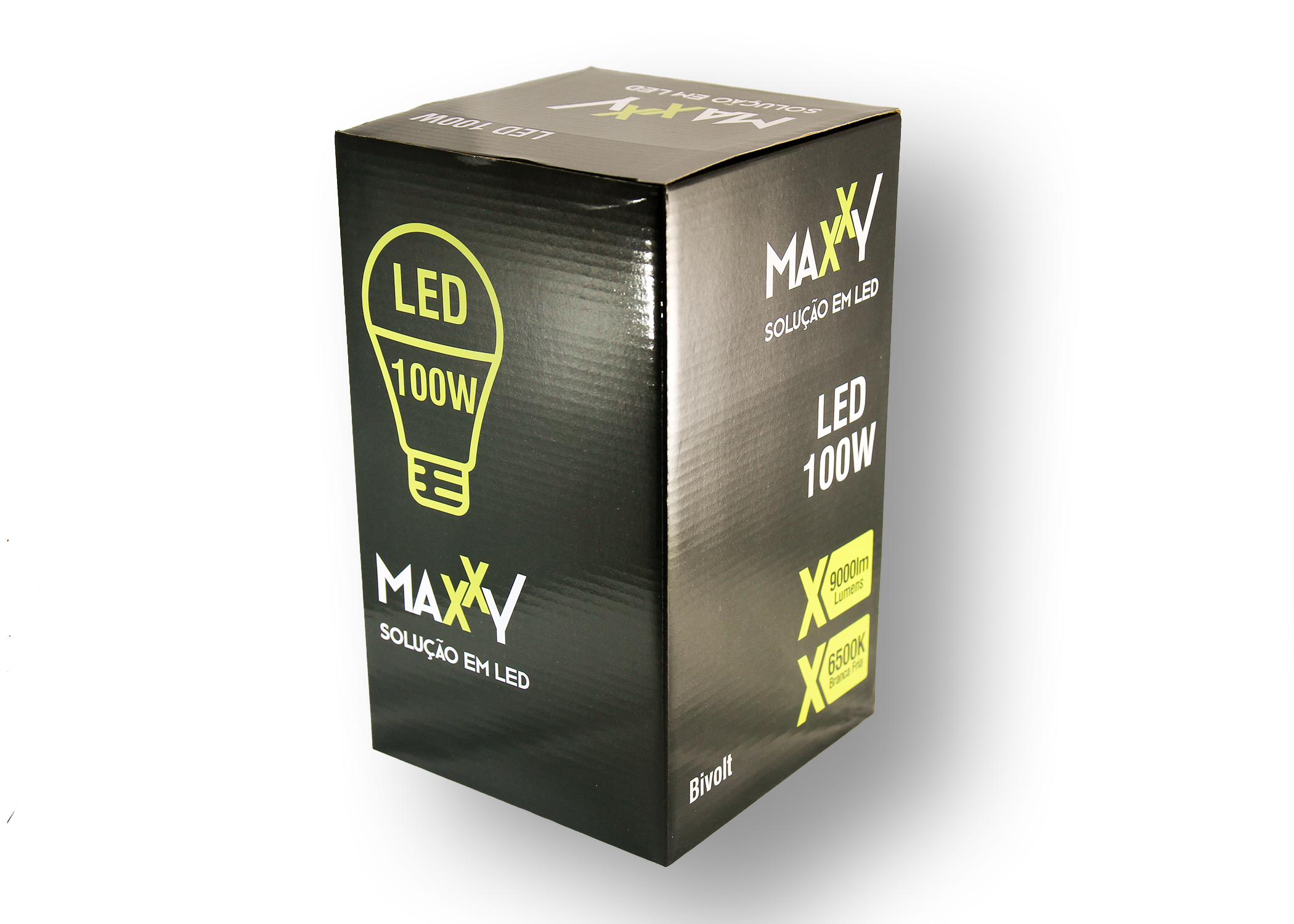 Kit 2 Lâmpada Led Bulbo 100w E27 6500k Alta Potência Maxxy Led ...