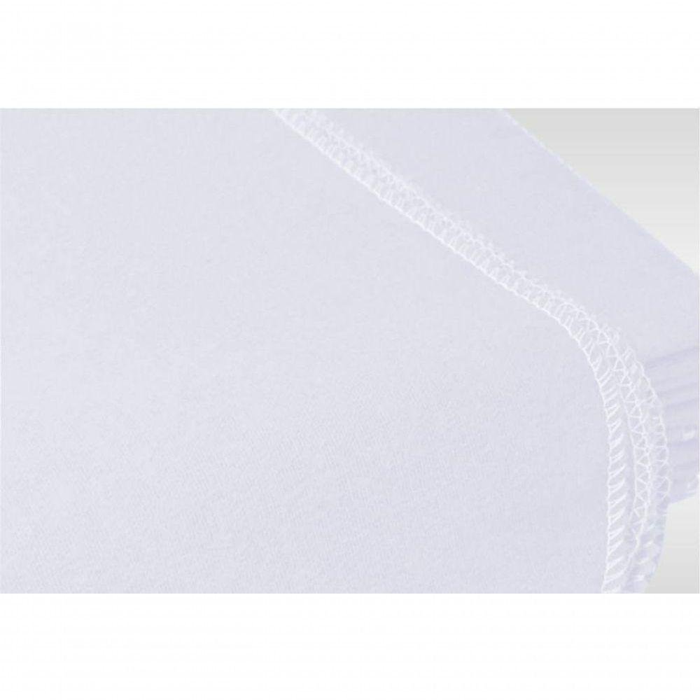 Flanela Branco 28x38 - 12 Unidades | MadeiraMadeira