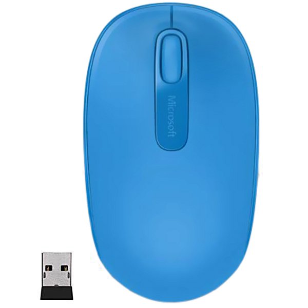 Mouse Sem Fio Microsoft Wireless Mobile 1850 U7Z-00055 - Azul Claro ...