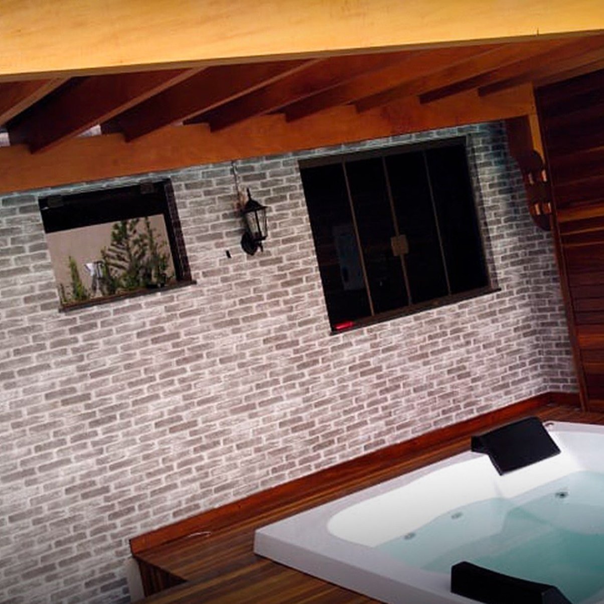 Adesivo Parede Tijolo Cinza Pantone Cool Gray 3C 100X120 - Imprimax ...