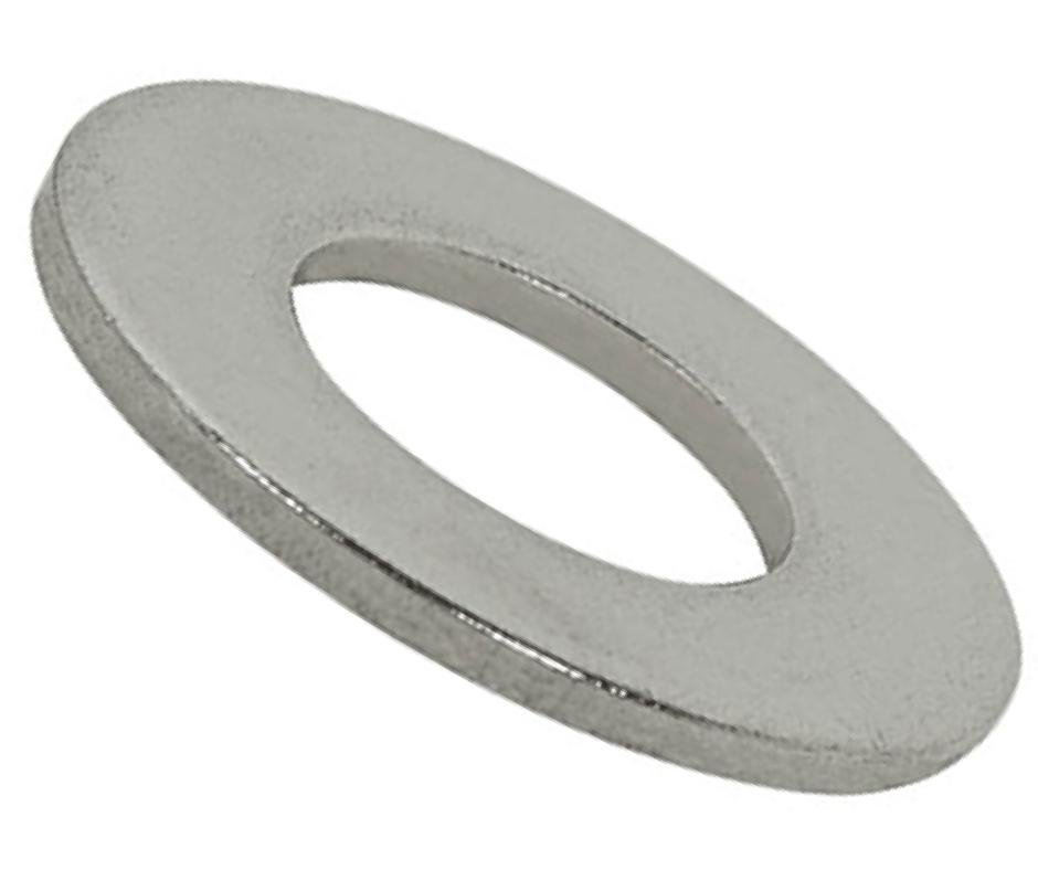 Arruela 1 Polegada Lisa Zincado 100 Unidades | MadeiraMadeira