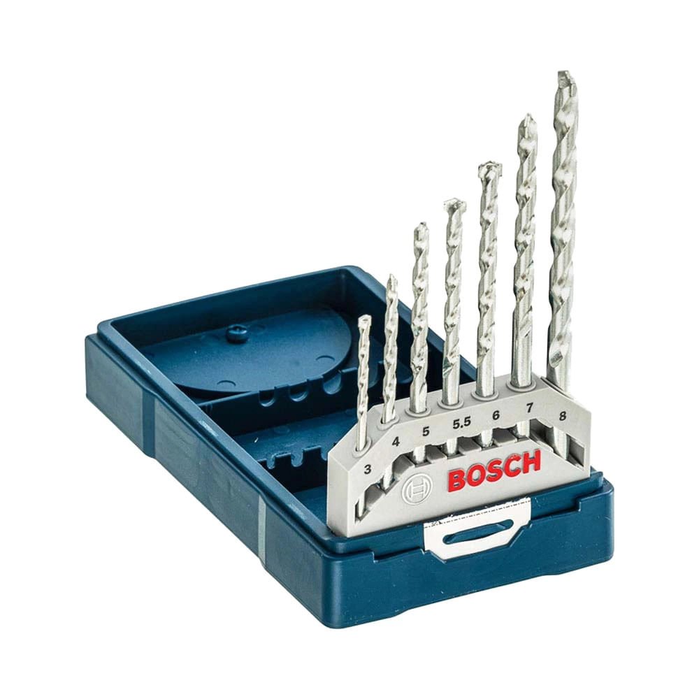 Jogo de Brocas de Concreto Bosch Xline com 7 Peças | MadeiraMadeira