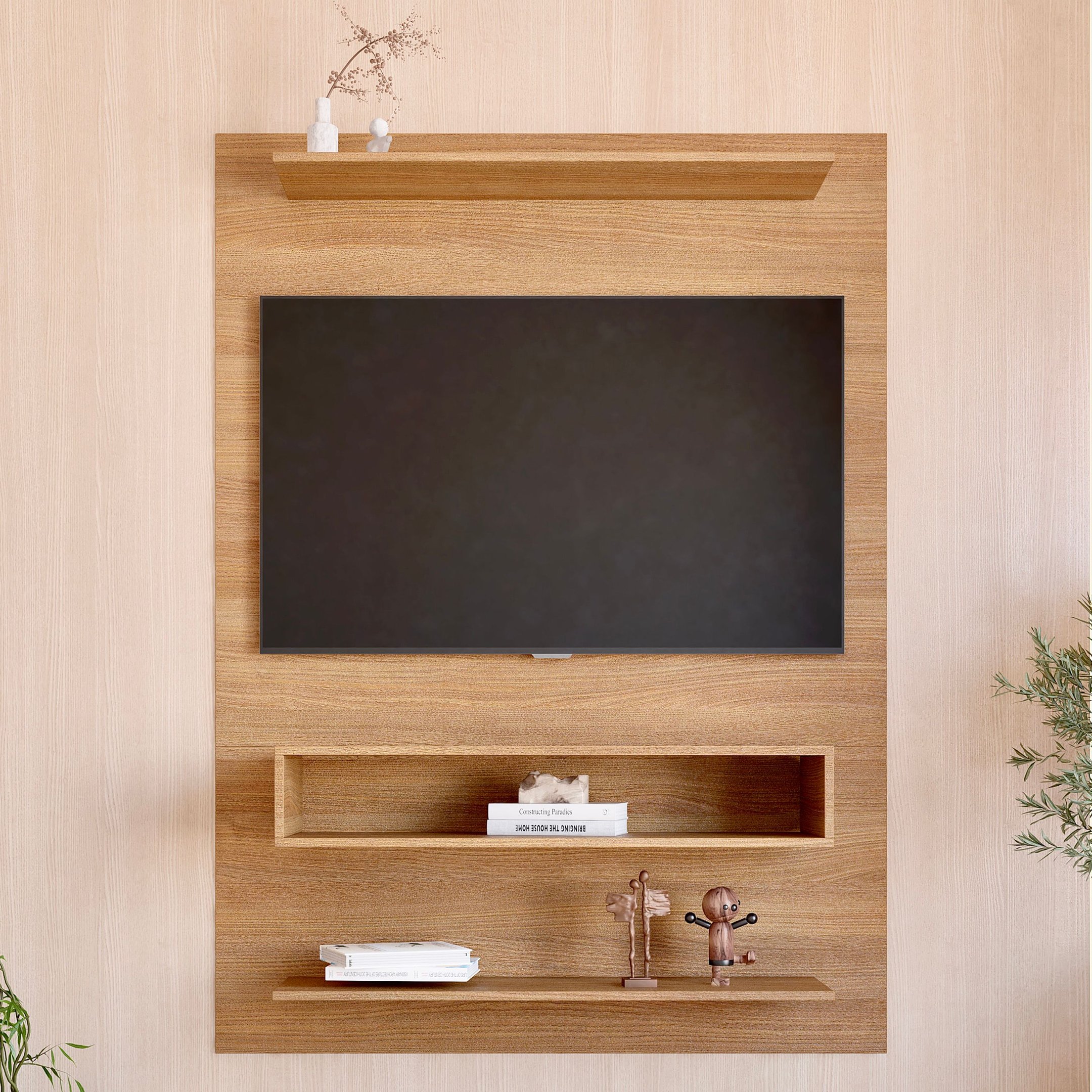 Painel para Tv até 50 Polegadas 1 Nicho Boulevard Yescasa | MadeiraMadeira