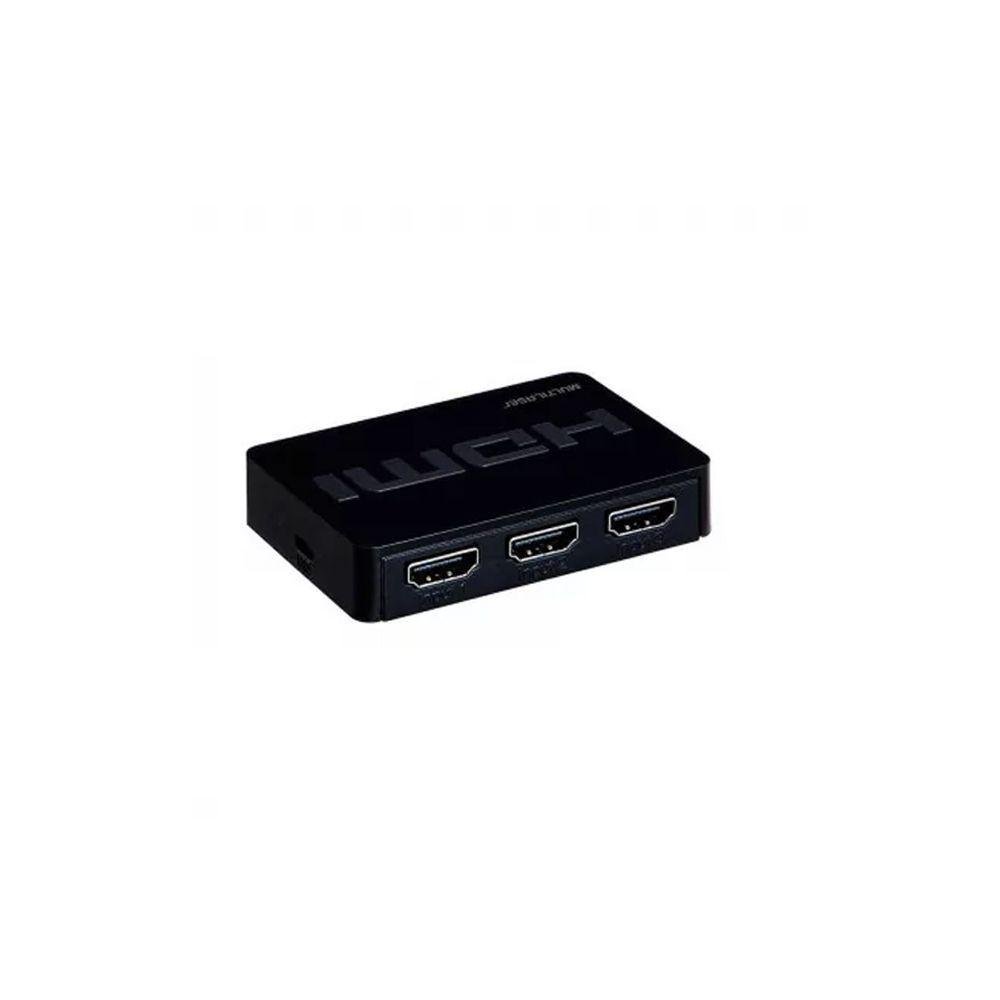 Switch Hdmi Multilaser Wi290 3 Portas 3 em 1 | MadeiraMadeira