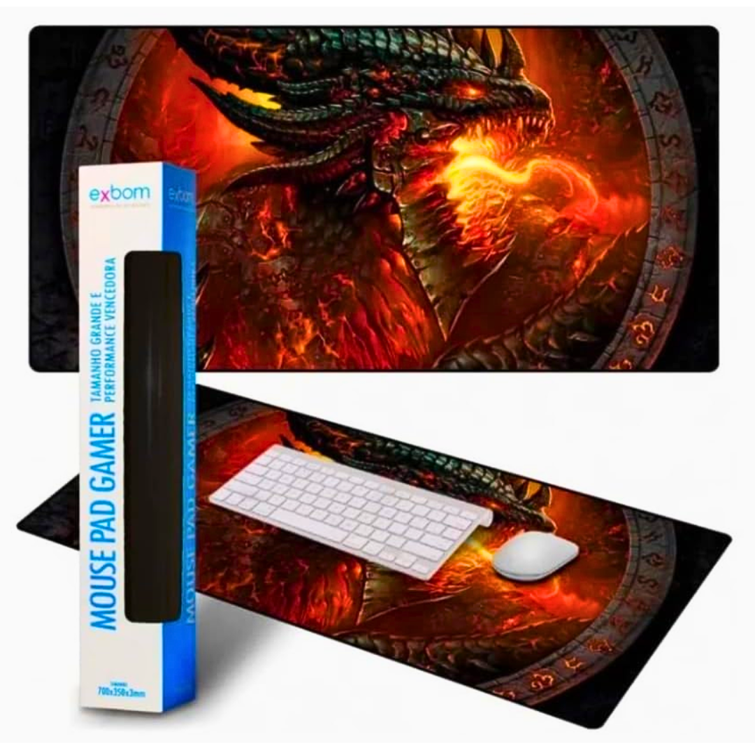 Mouse Pad Extra Grande Game Mp-7035c01 | MadeiraMadeira
