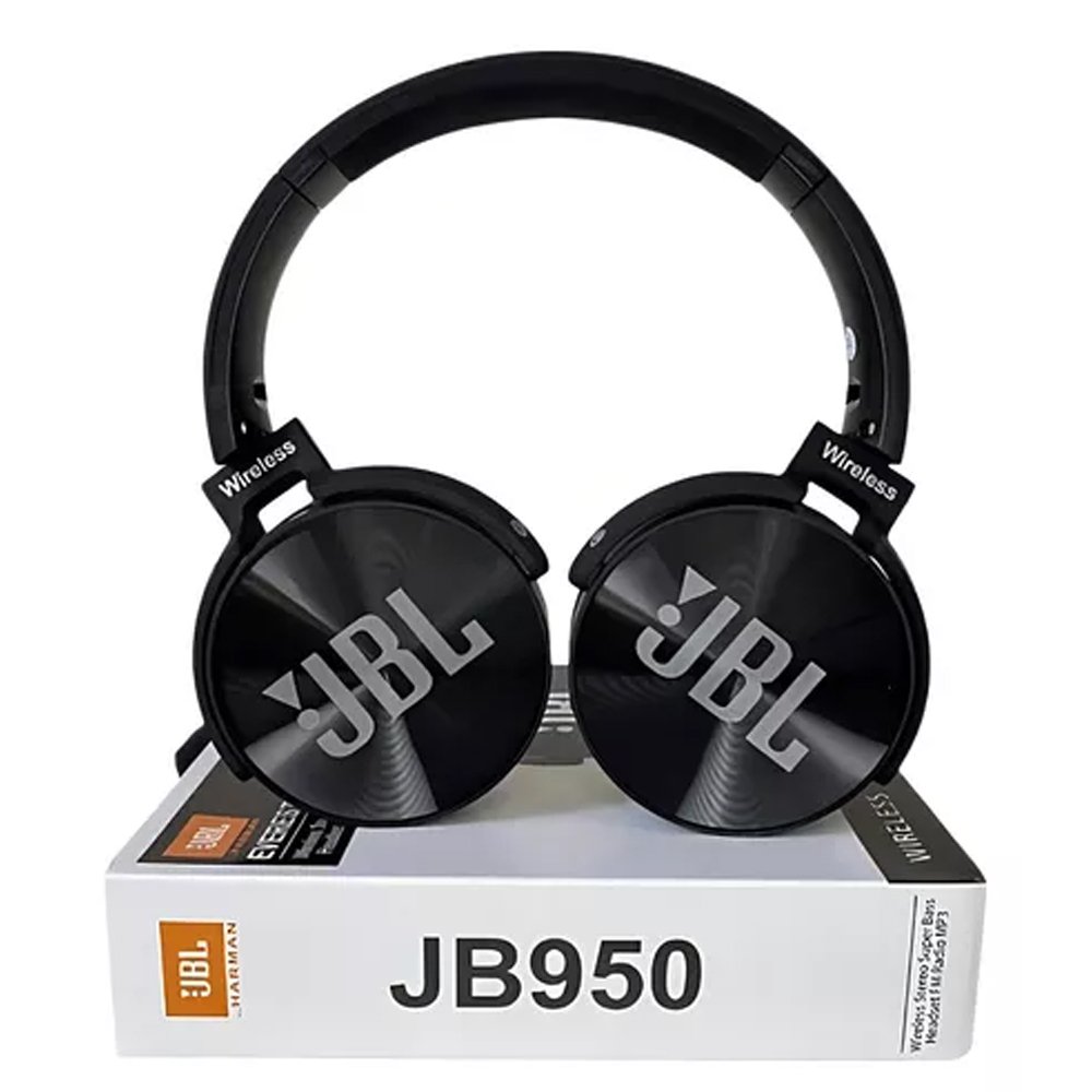 Fone Jbl Preto sem Fio Bluetooth Jb950 | MadeiraMadeira