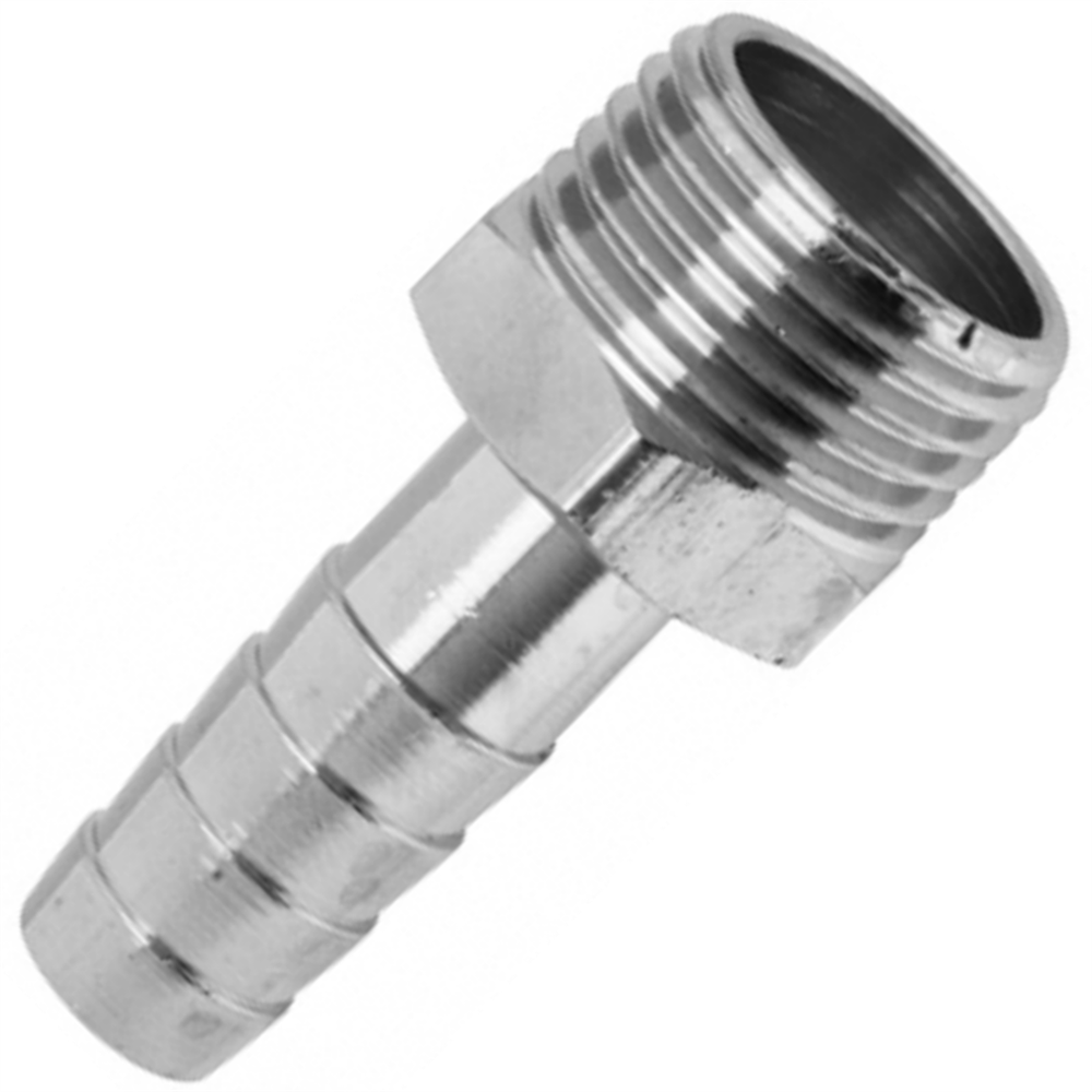 Adaptador para Instalação de Gás 1/2" Macho 3/8" Reto - 180103 - Blukit ...