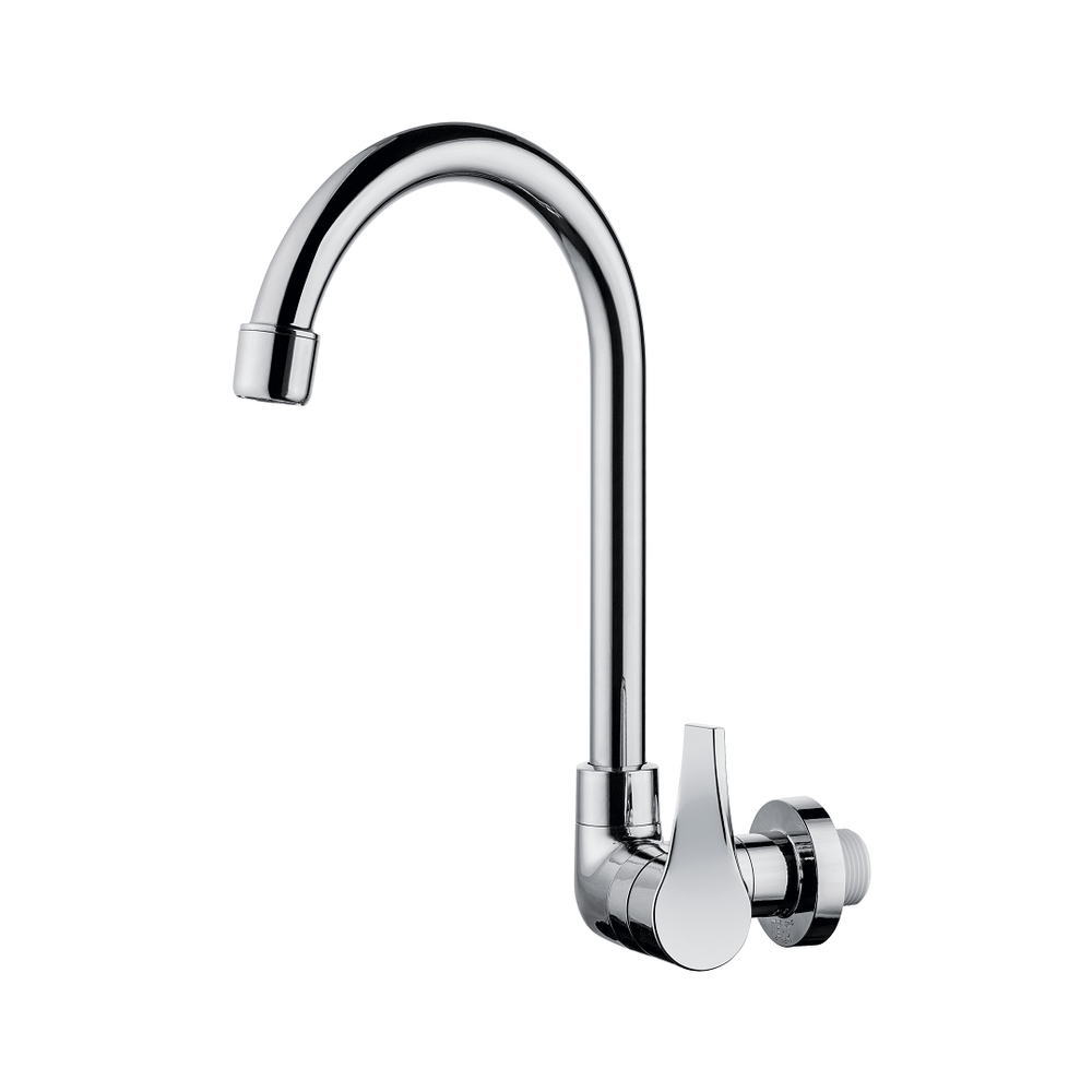 Torneira Parede Bica Móvel Twist 1/2 Cromado 2947 Herc | MadeiraMadeira