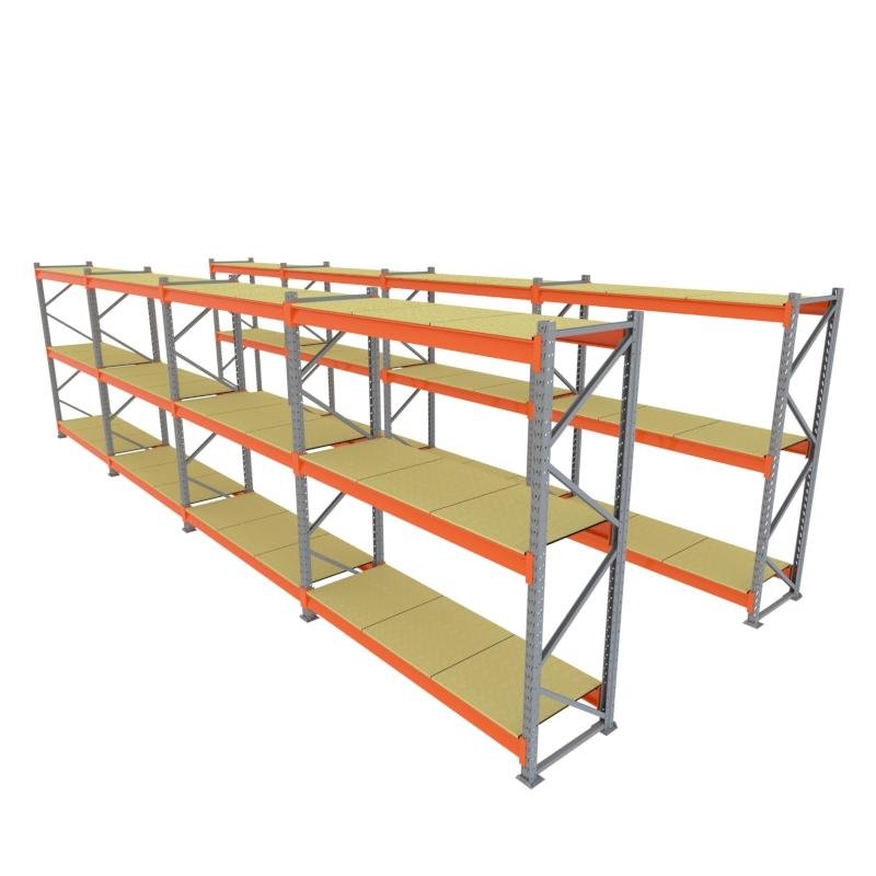 Expositor 8 mini porta pallet 250 kg 180x200x60 (CxLxP) cinza com ...