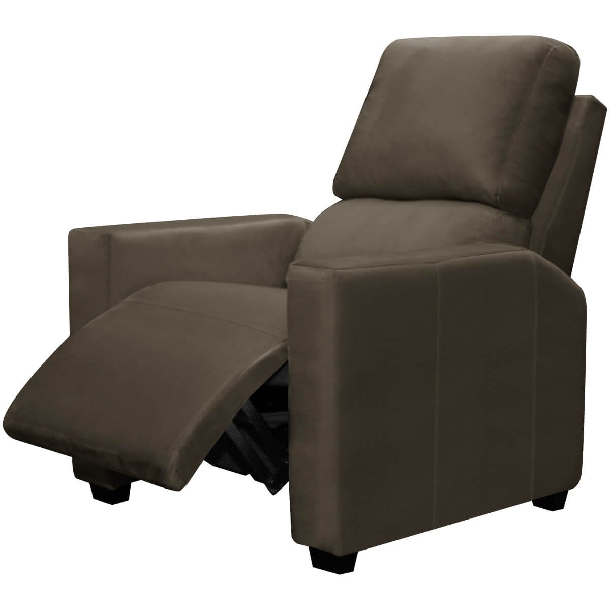 Poltrona do Papai Reclinável para Sala de Tv Cinema Zeus Veludo Marrom ...