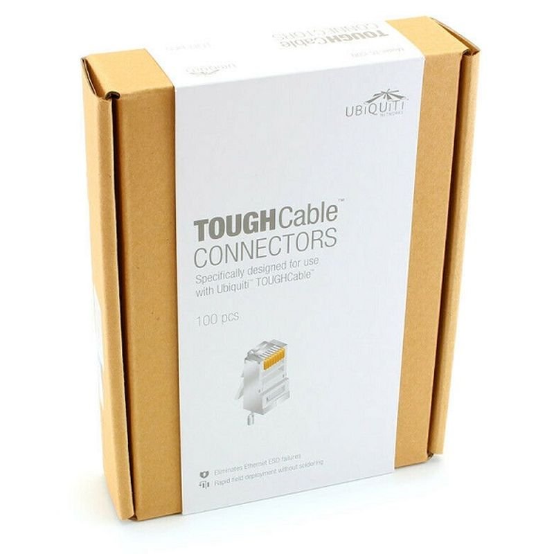 Conector de Rede Rj45 Categoria 5 com Toughcable - Pacote com 100 ...