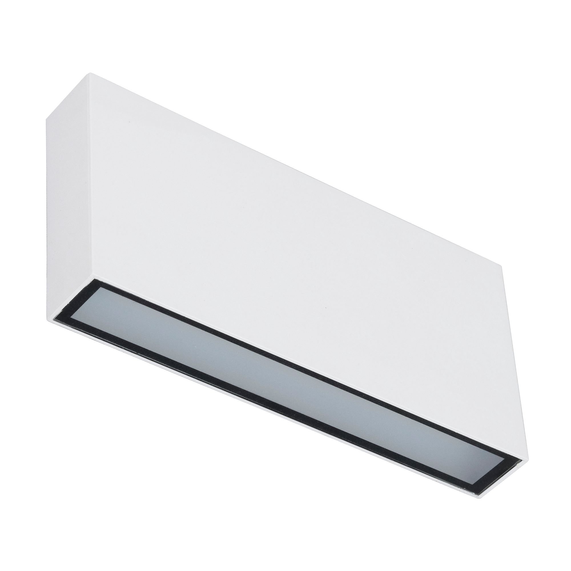 Arandela Led Cube Slim Facho Duplo 8w 3000k Branca Gaya 9776 Arandela Cube Slim Bivolt - Branca ...